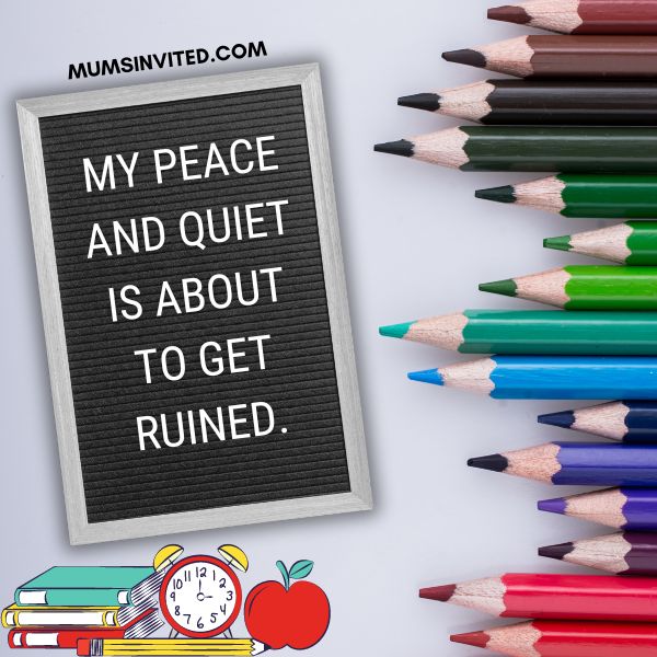 128 Funny & Cute Back To School Letter Board Quotes For Your First Day ...